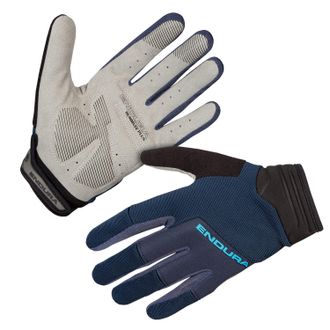 Endura Herren Hummvee Plus Fahrradhandschuhe II | Gel-Polsterung | Kn&ouml;chelschutz Handschuhe, Schwarz, XS