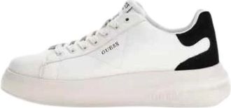 Guess Femme, Chaussures, Blanc, Taille: 41 EU Elbina Baskets