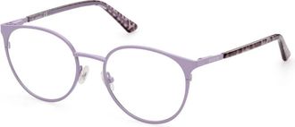 Guess unisex, Accessoires, Violet, Taille: 50 MM Gu2913 Round Frame