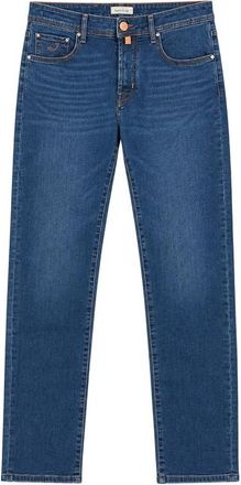 Jacob Cohen Logo-patch Embroidered Jeans
