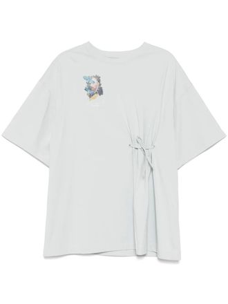 Musium Div. t-shirt à imprimé graphique - Bleu