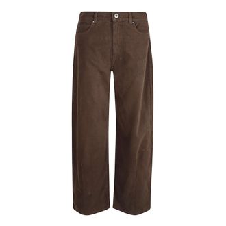 Max Mara Five-Pocket Weite Hose - - Trousers - Damen - Braun - XS