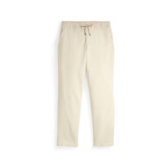 Polo Ralph Lauren Pantalon droit taille &eacute;lastiqu&eacute;e en coton