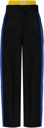 Dsquared2 Femme, Pantalons, Noir, Taille: 36 FR Pantalon Pliss&eacute; en Laine