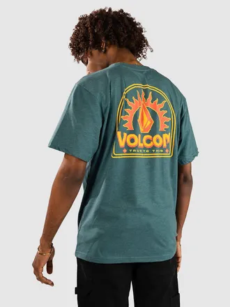 Volcom Solstice Hth T-Shirt rifle green