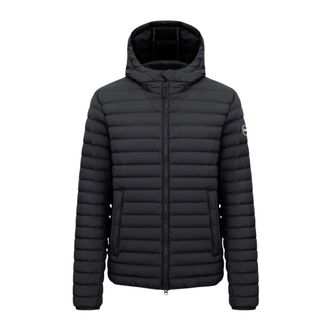 Colmar Leichte Daunenjacke mit Kapuze - - Sport - Herren - Schwarzk - XL