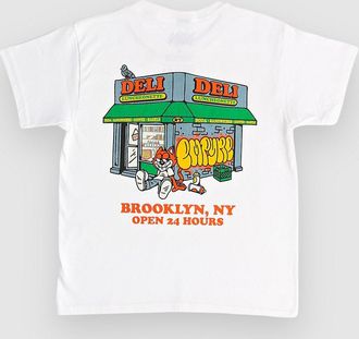 Empyre Bodega Cat Kids T-Shirt white