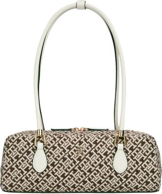 Tommy Hilfiger Sac port&eacute; &eacute;paule Th Grace - Femme - Sacs - Beige - Taille: ONE Size
