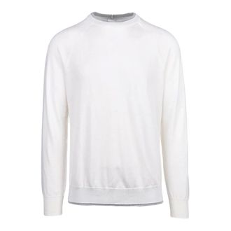 Eleventy Herren, Strickwaren, Weiß, 2XLGröße