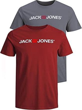 Jack & Jones Lot de 2 t-Shirts pour Homme, XXXL