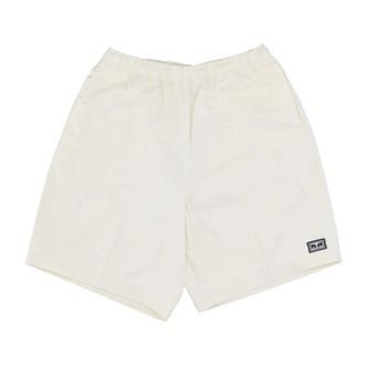 Obey L&auml;ssige Twill Shorts - - Shorts - Herren - Beige - XL
