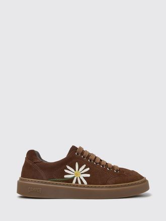 Camper Twins Wildleder-Sneakers mit Blumenstickerei
