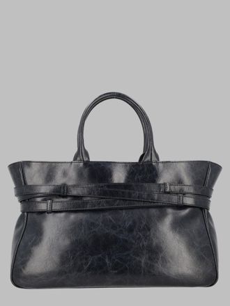 Osoi Womens Tote Brocle Black Leather Bag Shoulder