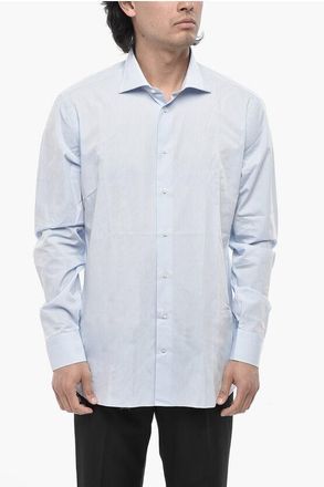 Borriello Cotton Poplin Shirt MARECHIARO With French Collar size 44