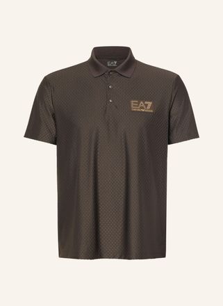 Emporio Armani ea7 Emporio Armani Funktions-Poloshirt braun