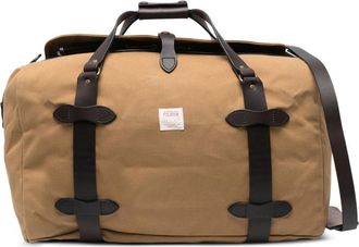 Filson Leather-trim Cotton Duffle Bag
