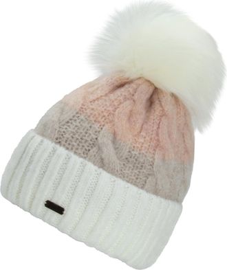 Chillouts Tilda Hat - Beanie - pink - Einheitsgröße - Made in Europe - Removeable Fake Fur Pompom