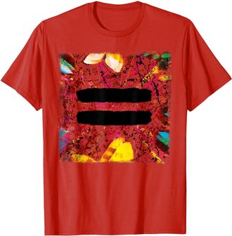 Ed Sheeran Equals Splattered Cover T-Shirt