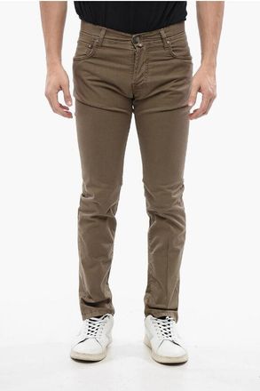 Corneliani ID 5-Pocketed Stretch Cotton Pants size 30