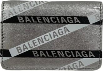 Balenciaga Portefeuille Bi-fold Pre-owned - Femme - Pre-owned - Gris - Taille: ONE Size