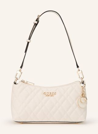 Guess Schultertasche Isemay weiss