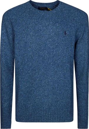 Polo Ralph Lauren donegal crewneck jumper - Bleu