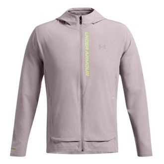 Under Armour Outrun Kapuzenjacke f&uuml;r Herren (Grau D&auml;mmerung)