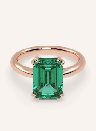 VEYNOU Veynou Ring Eden Essence Aus 14 Karat Ros&eacute;gold Und 3,0ct. Smaragd rosegold