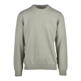 Alpha Studio Pullover mit Rundhalsausschnitt - - Knitwear - Herren - Gr&uuml;n - XL
