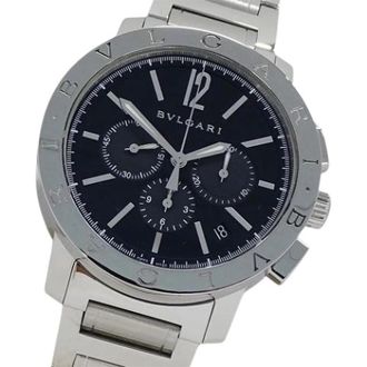 Bulgari Pre-owned Vintage Wristwatch - - Pre-owned - Herren - Schwarzk - ONE SIZE