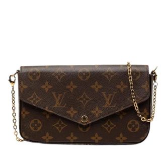 Louis Vuitton Pre-owned Pochette Felicie - - Pre-owned - Damen - Braun - ONE SIZE