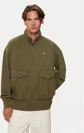 G-Star Sweatshirt Rovic D25096 D566 B230 Grün Loose Fit