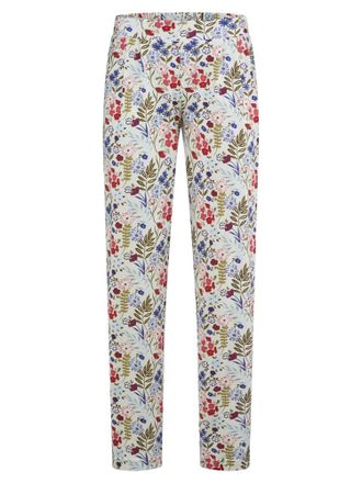 Peter Hahn Hose Karla Green Cotton weiss