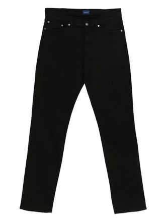 GANT pantalon &agrave; coupe cinq poches - Noir