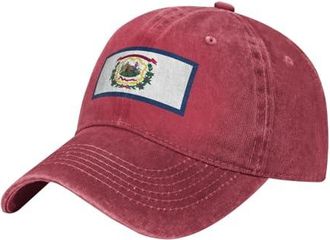 Generic Casquettes De Golf Drapeau De La Virginie-Occidentale Unisexe Baseball Casquette Classique Chapeau pour Homme Les Saisons Jogging