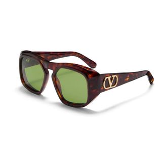 Valentino Vls179 B Sonnenbrillen - - Accessories - Damen - Braun - 55 MM