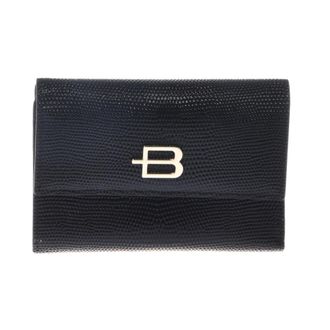 Baldinini Femme, Accessoires, Noir, Taille: ONE Size Lizard Print Wallet