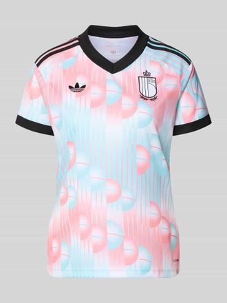 adidas T-Shirt Trikot mit Logo Applikation
