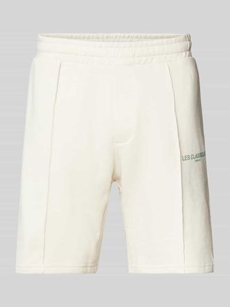 Only & Sons Regular Fit Sweatshorts mit fixierten B&uuml;gelfalten