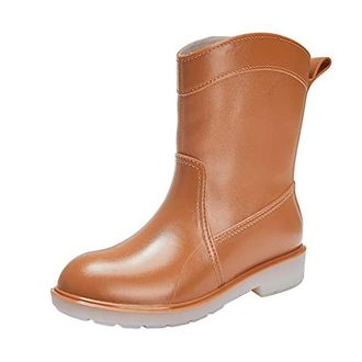 Generic Bottes dext&eacute;rieur en caoutchouc pour femme pluie imperm&eacute;ables antid&eacute;rapantes jardin Confortable Antid&eacute;rapant Chaussures Facile d&eacute;sinfecter Isolation t