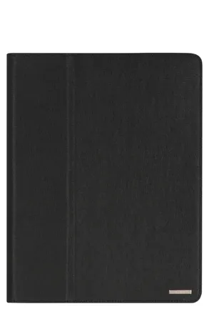 Fendi Mens Black Leather Ipad Cover Calf Phone Cases & Technology