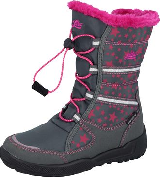 Lico Briana Mädchen Schneestiefel, grau/pink, 39 EU