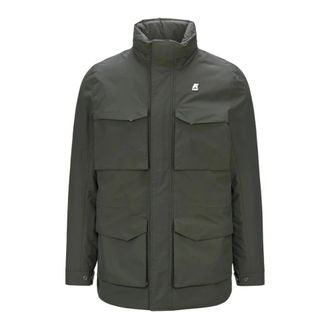 K-Way Thermo Ottoman Jacke - - Jackets - Herren - Grau - XL