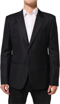 Dolce & Gabbana Herren, Jacken, Schwarzk, 2XLGröße