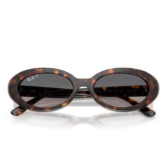 Ray-Ban unisex, Accessoires, Brun, Taille: 54 MM Rb2223 Oval Lunettes de soleil