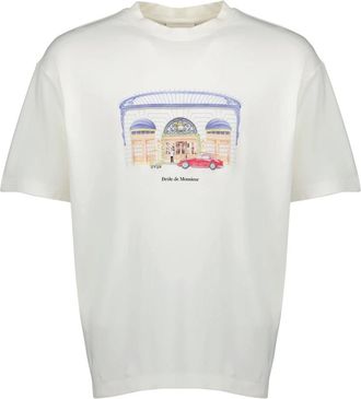 Drôle de Monsieur Homme, Tops, Blanc, Taille: S Le T-shirt Drôle Palace