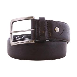 Van Bommel VAN Bommel 75204 Herren G&uuml;rtel Leder Schwarz Black - - Accessories - Herren - Schwarzk - 95 CM