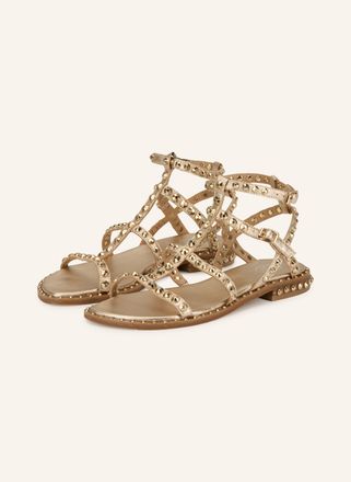 Ash Sandalen Precious Mit Nieten gold