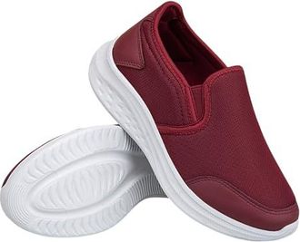 Generic Couple Chaussures d&eacute;contract&eacute;es l&eacute;g&egrave;res et respirantes pour homme, Rouge, 39 1/3 EU