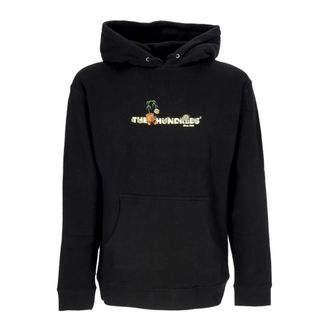 The Hundreds Lang&auml;rmeliges Sweatshirt mit verstellbarer Kapuze mit Kordelzug - - Sweatshirts & Hoodies - Herren - Schwarzk - M